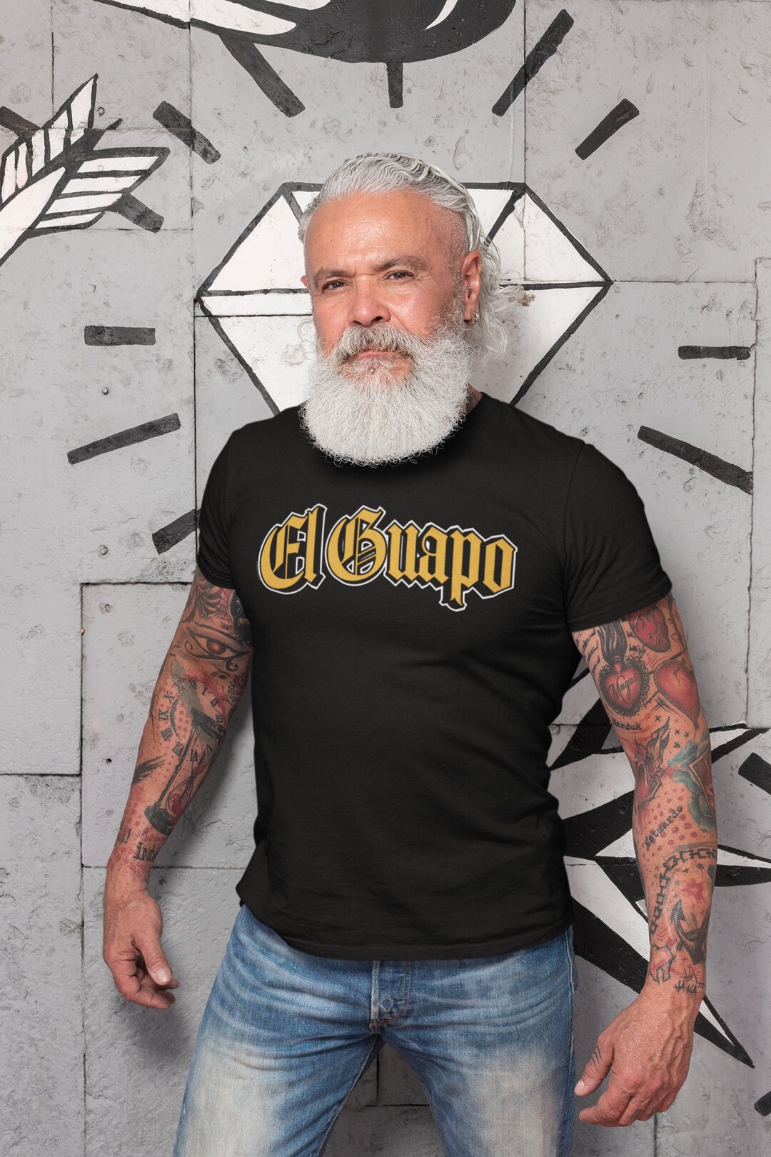 El Guapo Tshirt, Latino Style, Mexico, Lowrider Shirt, Cholo, Los ...