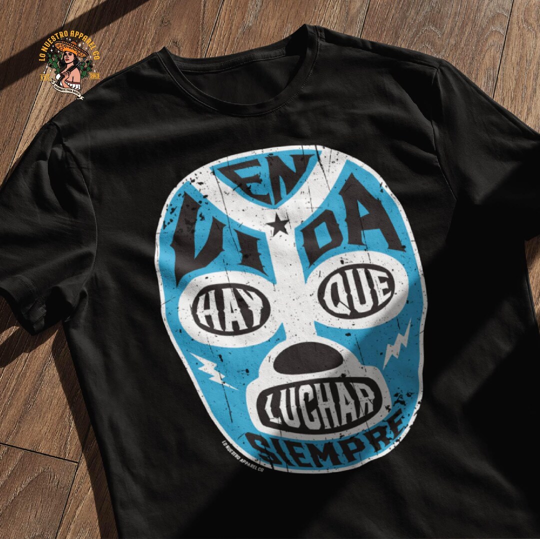 Luchador Mask Shirt, Lucha Libre Shirt, Mexican Wrestling T-shirt for ...