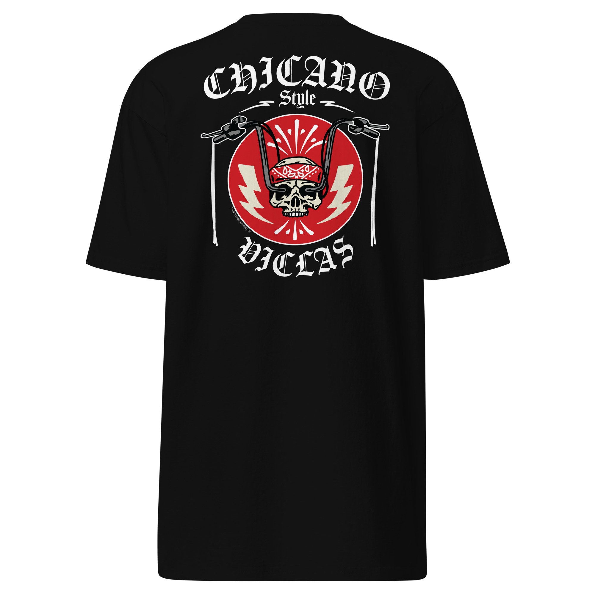 Chicano Style Viclas Premium Tee front and Back Print Cotton Shirt ...