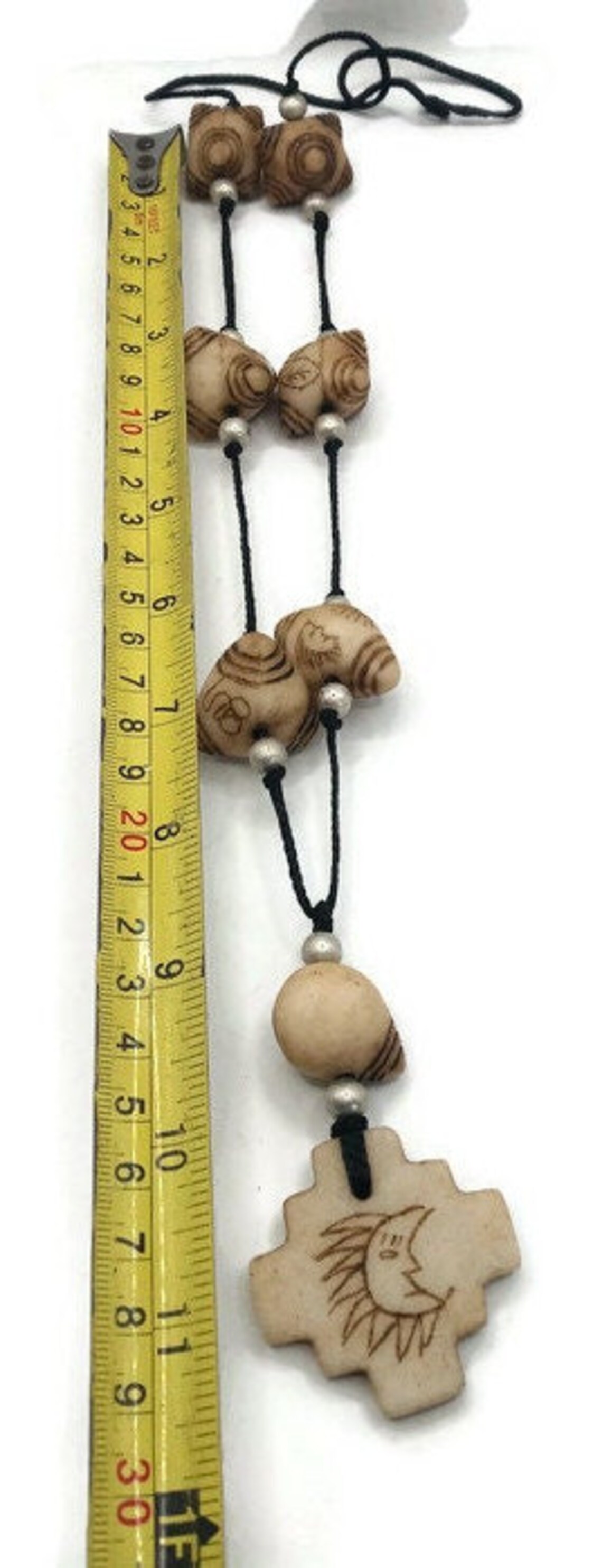 Chumpi Andean Spiritual Amulet Necklace in Limestone - Etsy