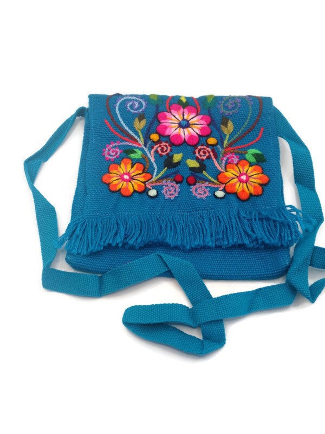 Authentic Peruvian Chuspa Multicolor Wool Bag for Coca and Cocoa Leaves ...