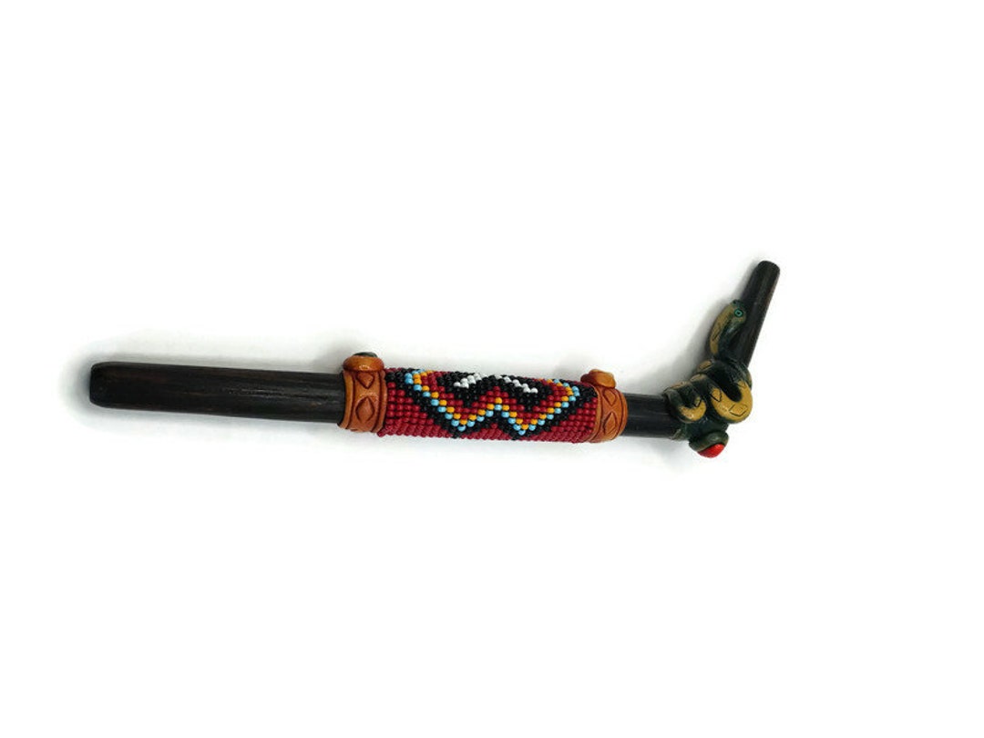 Handmade Shaman Tepi With Andean Bead Decorations - Etsy