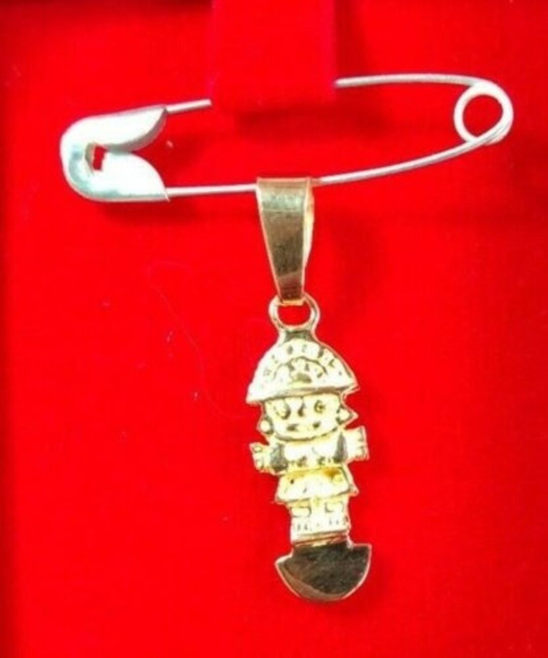 Peruvian Tumi Pendant Made in 18k Solid Gold - Etsy