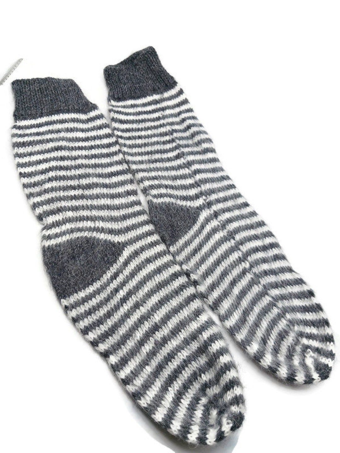 Peruvian Socks Knitted in Alpaca Wool Warm Winter Andean - Etsy
