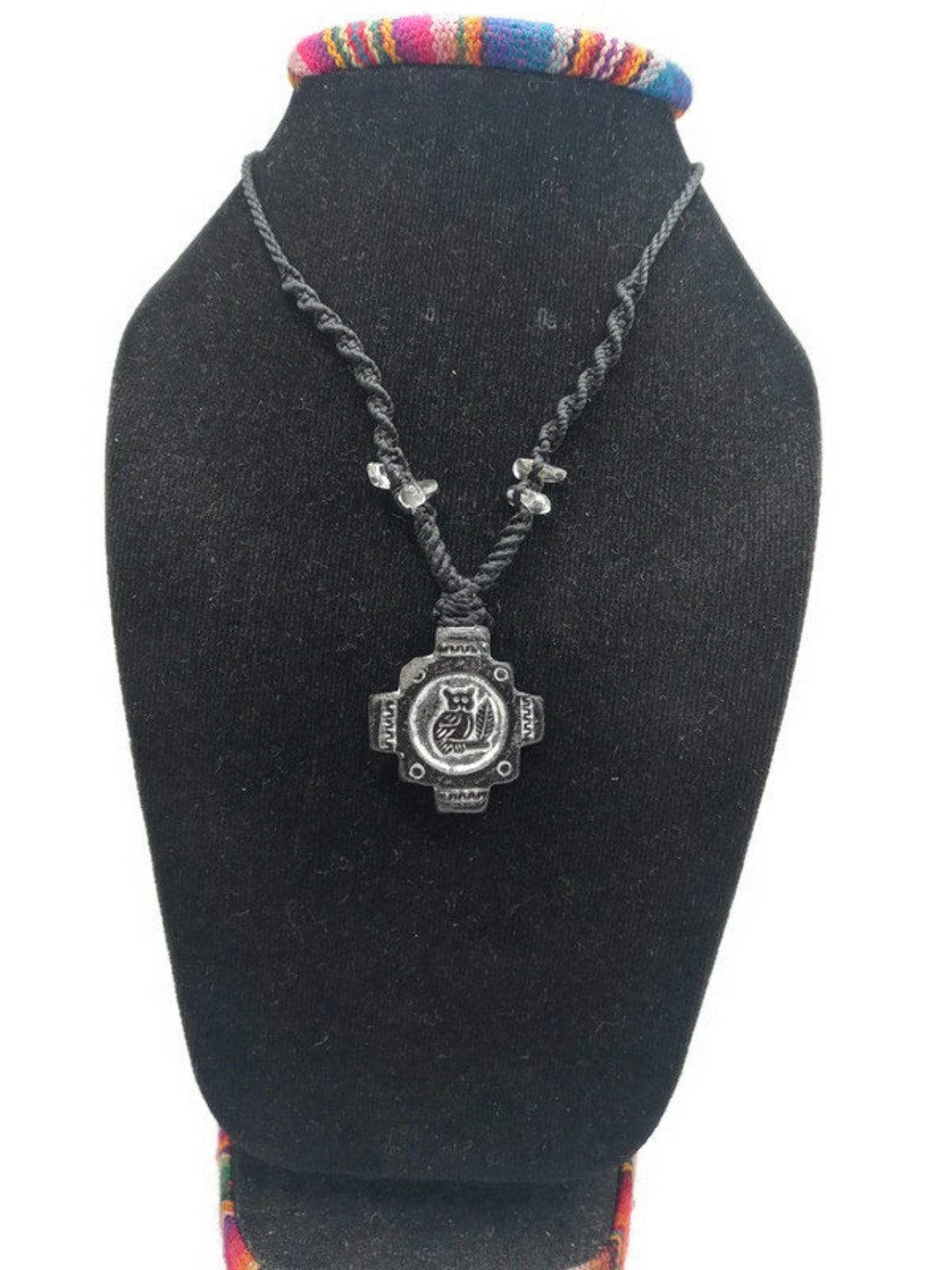 Artisan Chakana Inca Spiritual Amulet Necklace for Women - Etsy