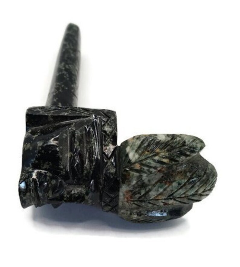 Peruvian Pipe Carved in Stone Inca Design Cusco Peru - Etsy