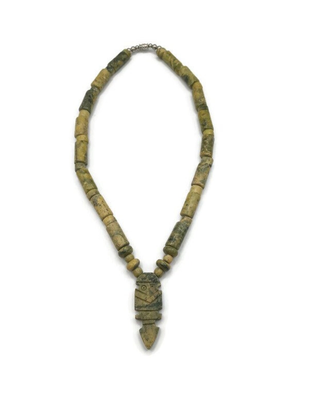 Handmade Peruvian Tumi Necklace Stone Pendant From the Chavin Culture ...