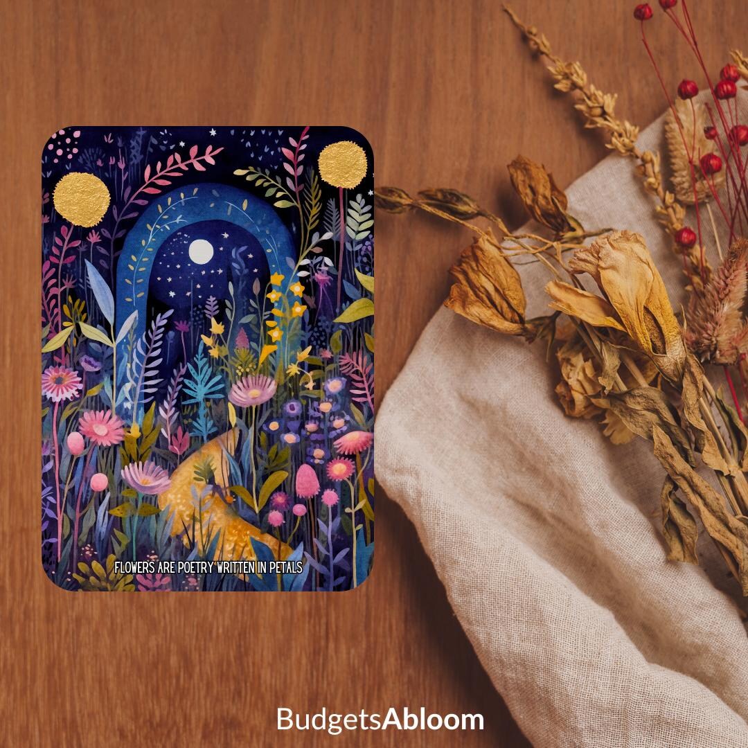 250 Scratch off Saving Challenge | Funds | A5 Envelope Insert | Storyland Floral Poetry Scratch ...