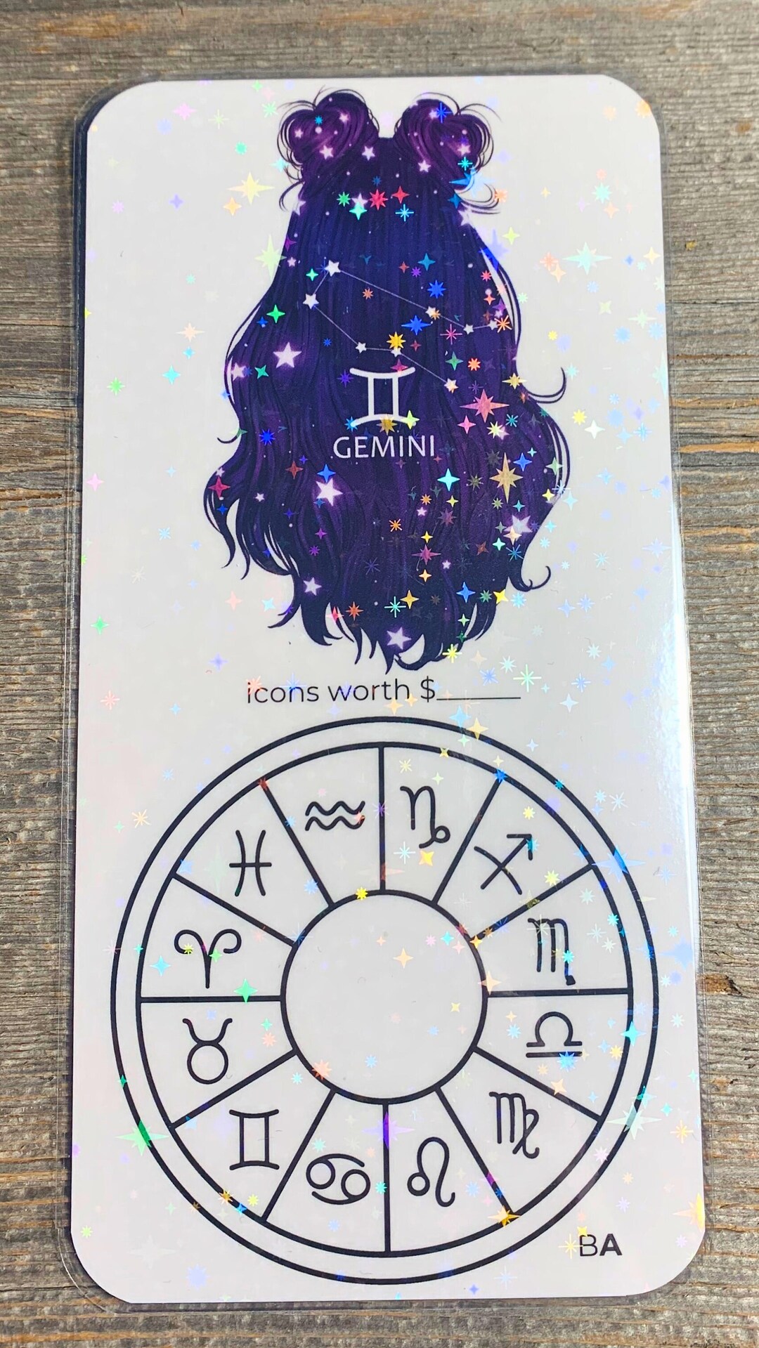 Limited Edition Stardust Gemini Horoscope Savings Challenge Game Zodiac ...