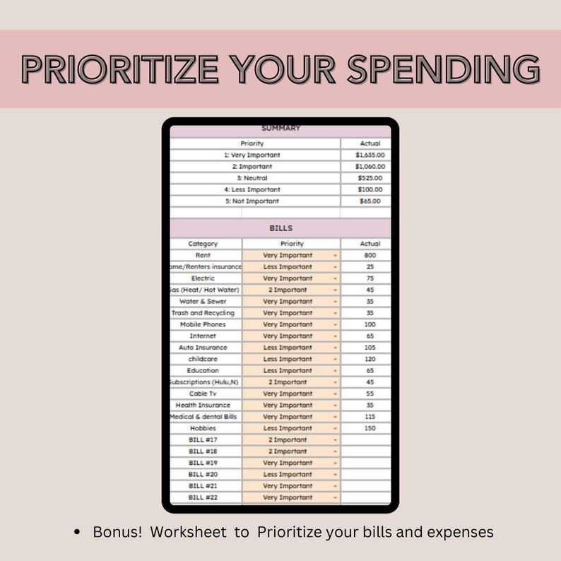 Monthly Budget Spreadsheet Google Sheets Budget Template Weekly ...