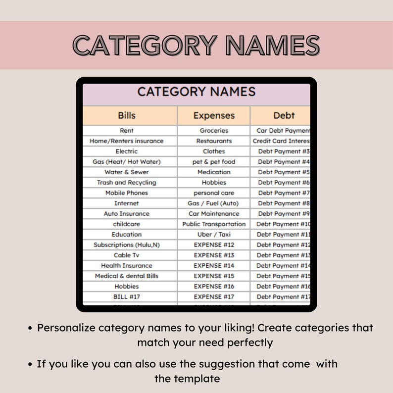 Monthly Budget Spreadsheet Google Sheets Budget Template Weekly ...