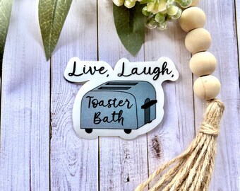 Live Laugh Toaster Bath - Etsy