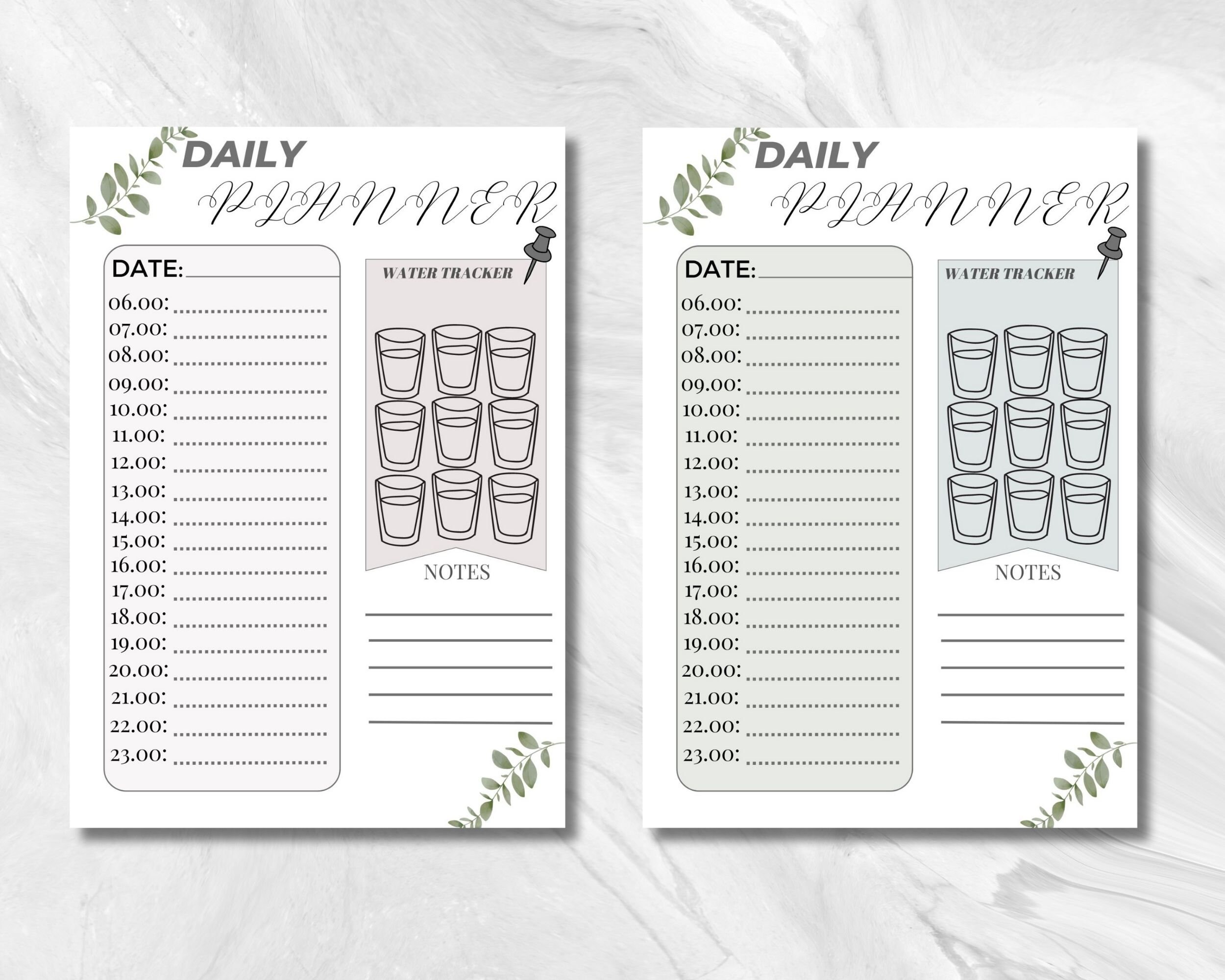 2024 Calendar Printable, 2024 Planner Bundle, Daily Planner, Weekly ...