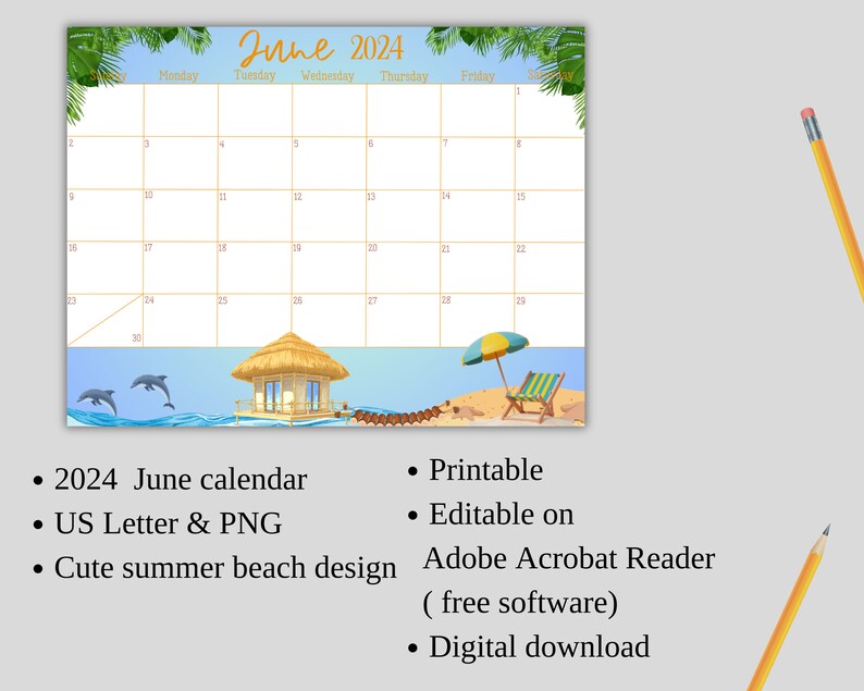 EDITABLE June 2024 Calendar Printable, 2024 June Monthly Planner, 2024 ... EDITABLE June 2024 Calendar Printable, 2024 June Monthly Planner, 2024 ...