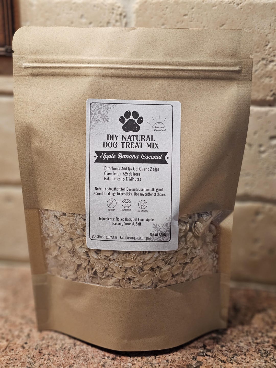 Apple Banana Coconut / Dog Treat Mix / Non Toxic / DIY - Etsy UK