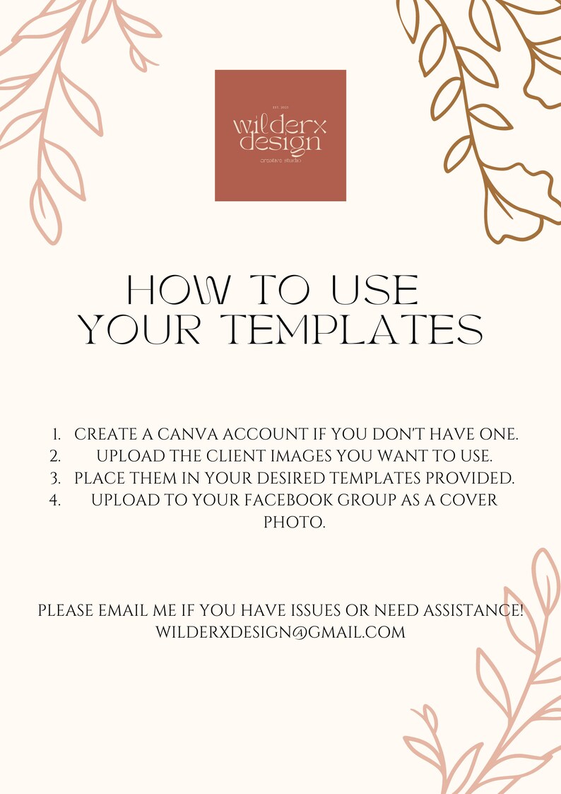 Boudoir VIP Facebook Group Banner Cover | Canva Design | Pack of 10 ...