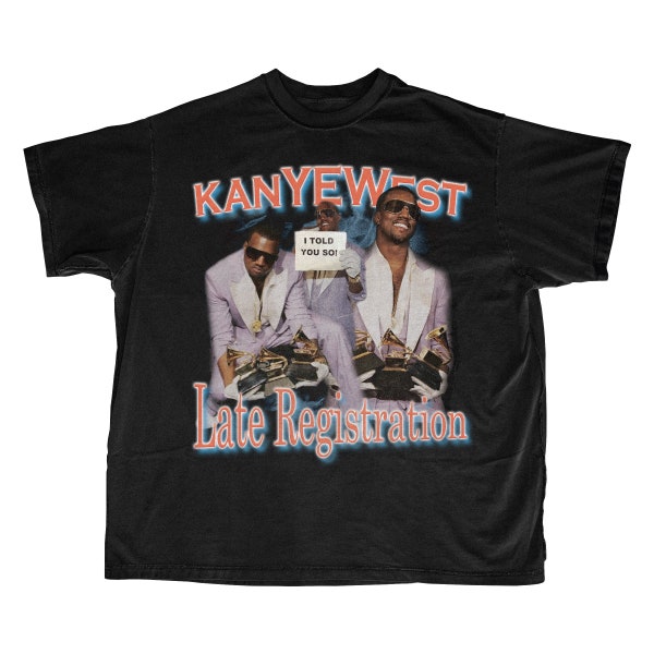Kanye Late Registration Tee - Etsy