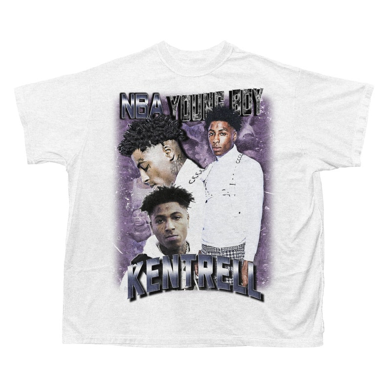 NBA Younboy kentrell Graphic T-shirt - Etsy