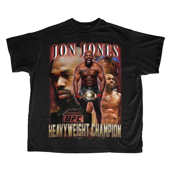 Jon Jones T Shirt - Etsy