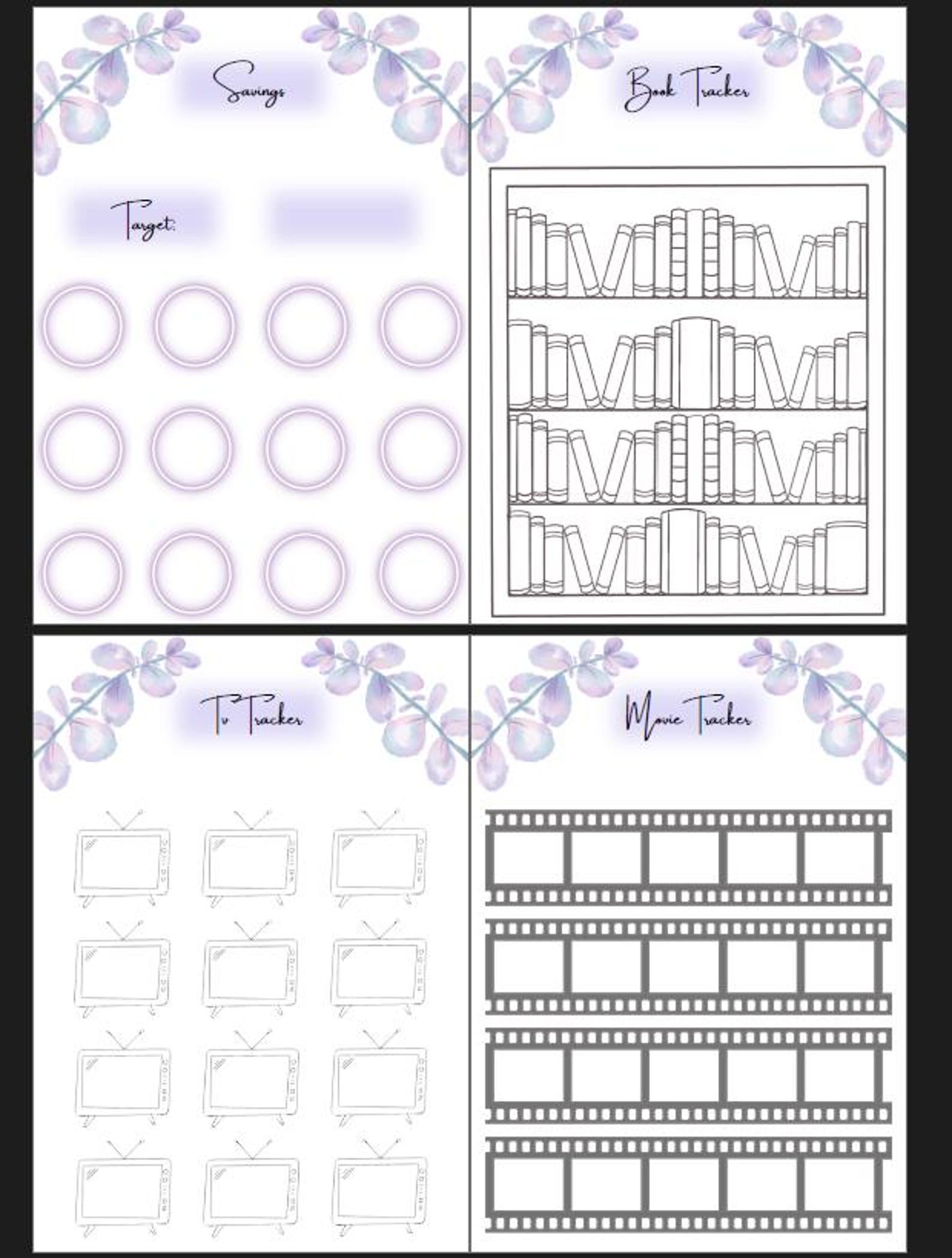 Printable or Digital Journal Bundle - Etsy