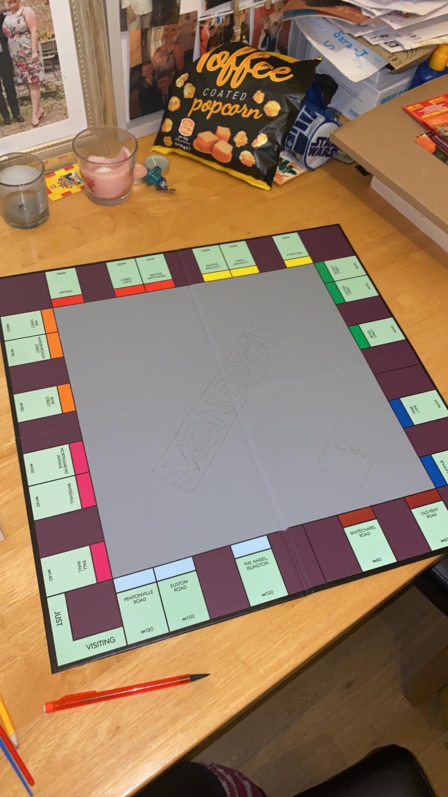 Personalised Monopoly Board - Etsy UK