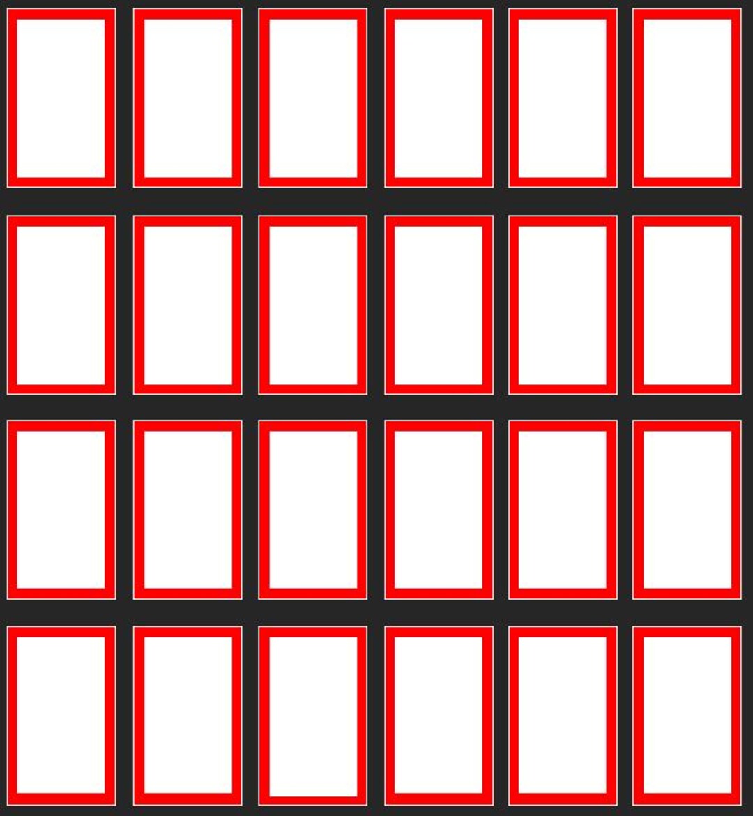 Guess Who Blank Template. Make Your Own - Etsy UK