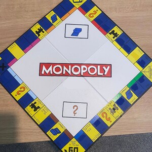 Personalised Monopoly Board - Etsy