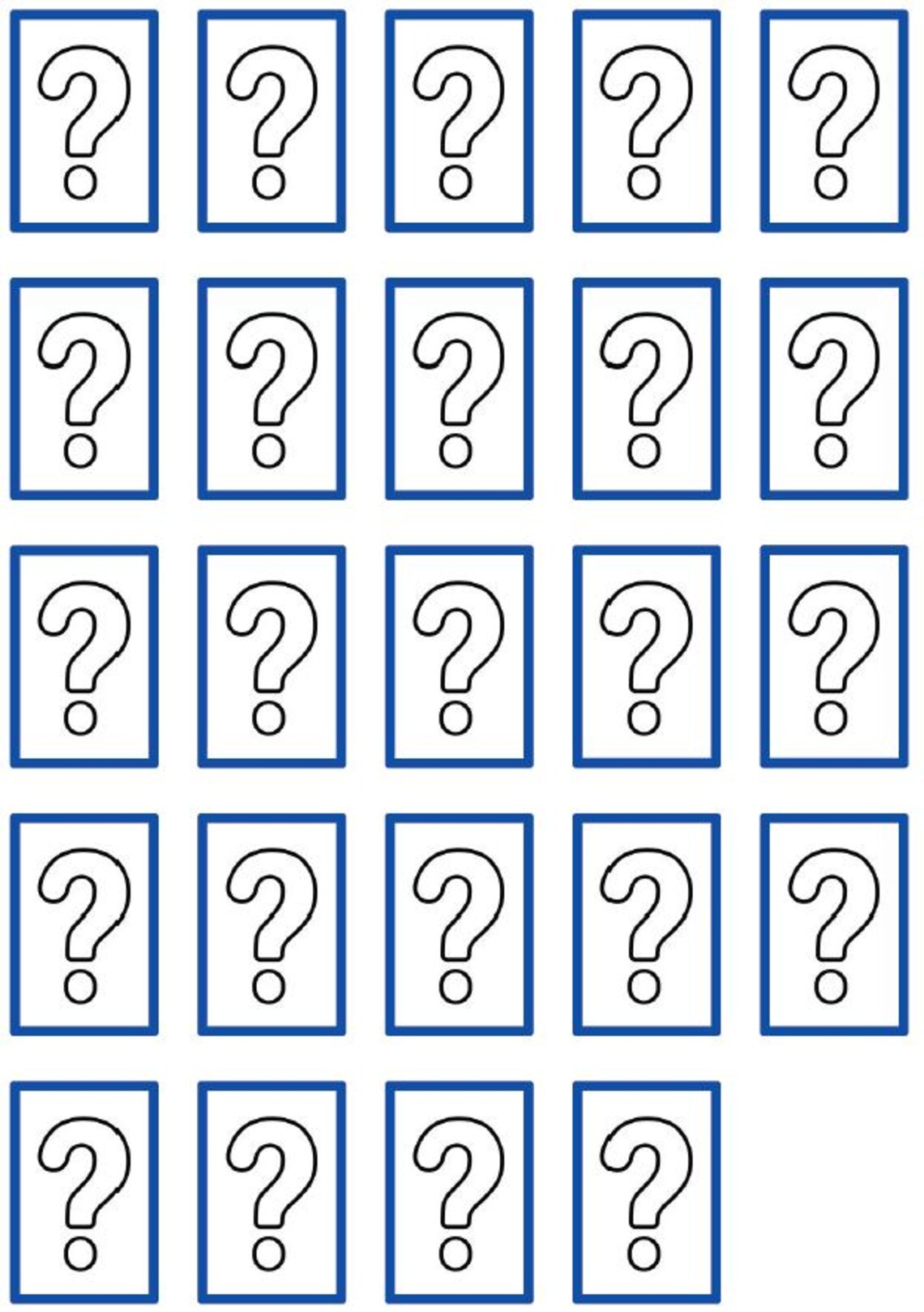 Create Your Own Guess Who - Etsy