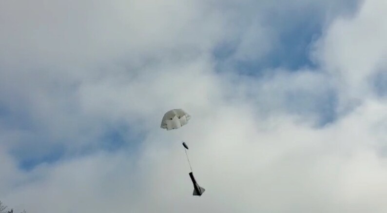 Build the PHANTOM: DIY Model Rocket & Parachute With Household ...