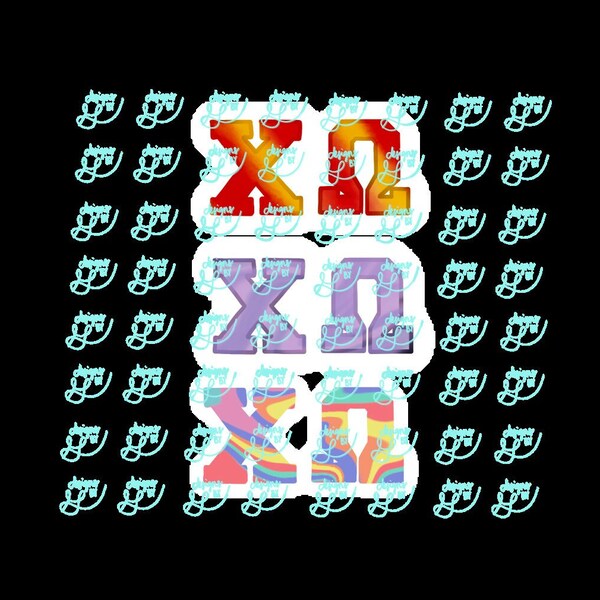 Chi Omega Stickers - Etsy