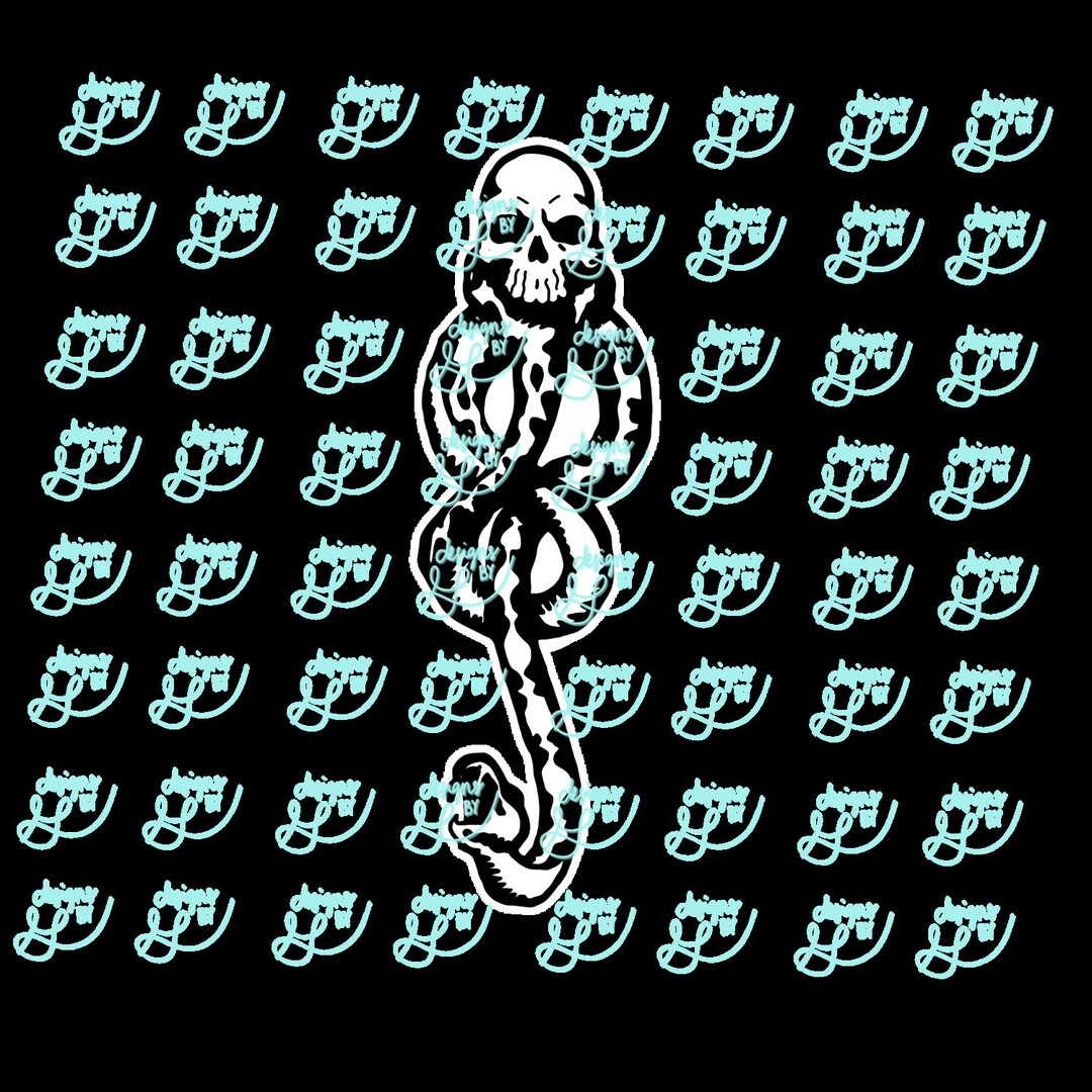 Harry Potter Death Eater Symbol Waterproof Sticker - Etsy