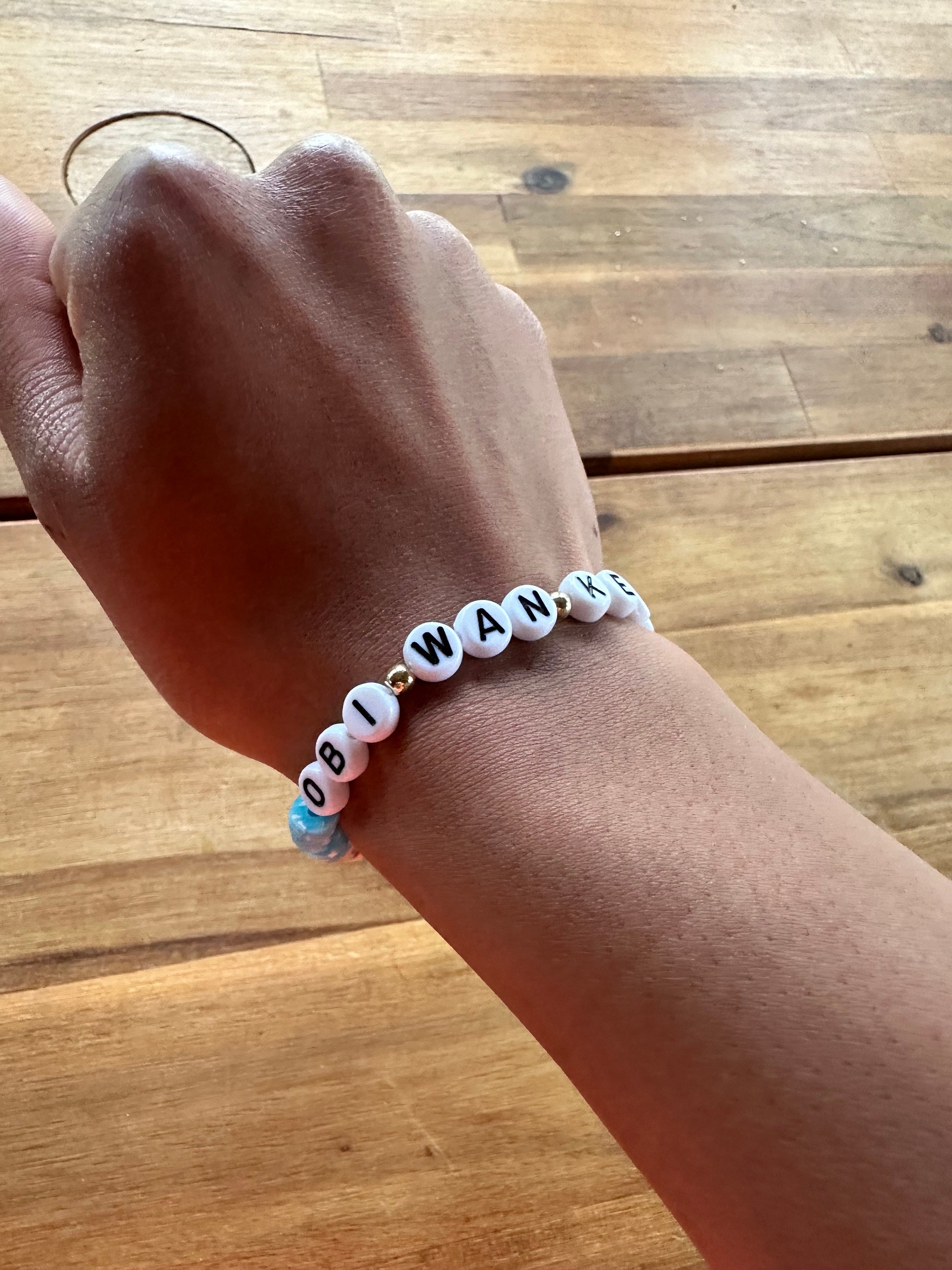 Star Wars Obi Wan Kenobi Clay Bead Bracelet - Etsy