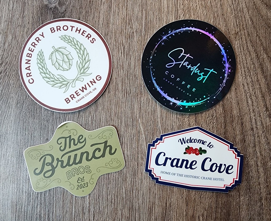 Crane Cove Sticker Collection - Etsy