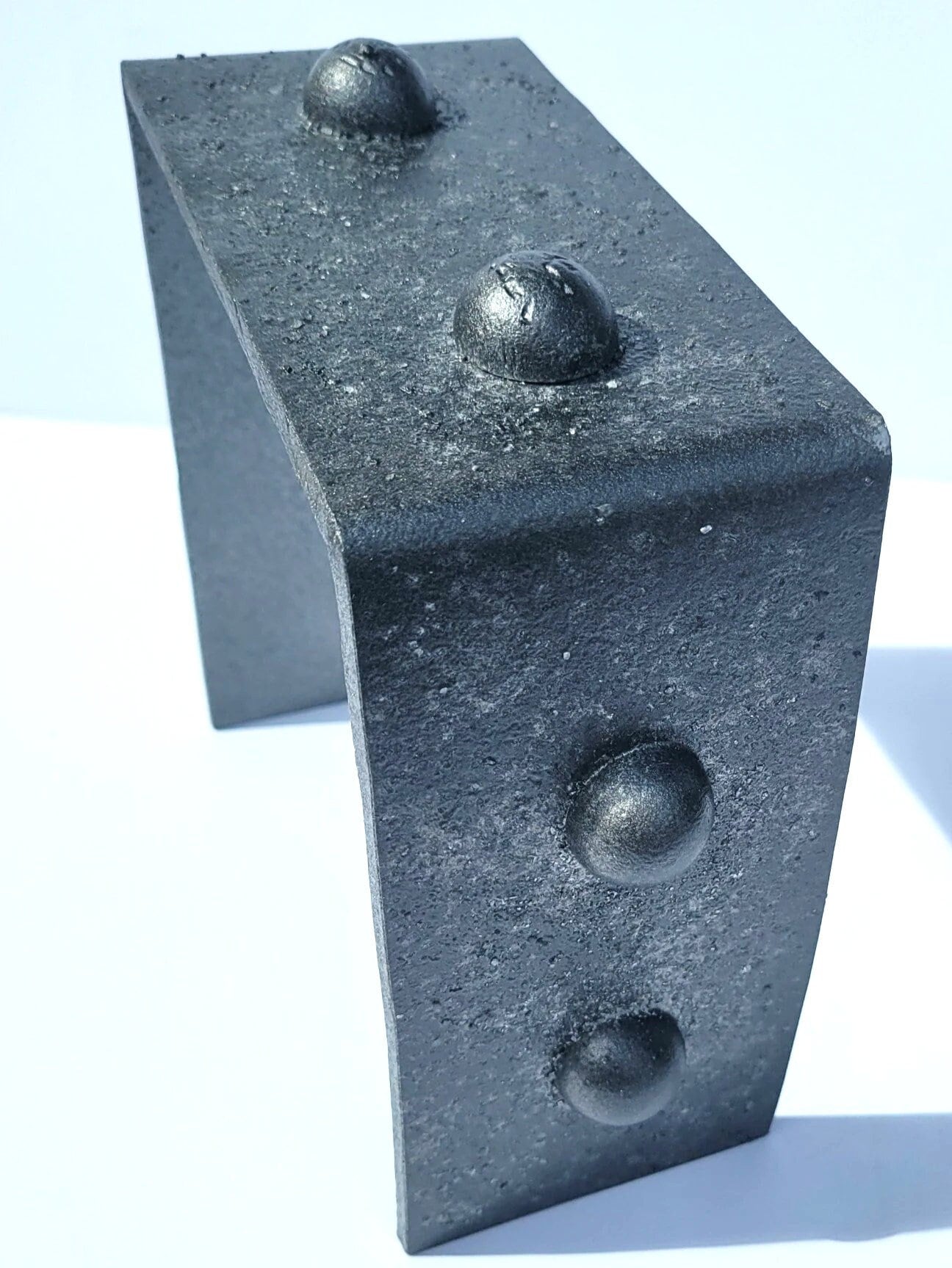 3 Inch Faux TEXTURED CAST IRON Ceiling Beam Brackets With Artificial ...