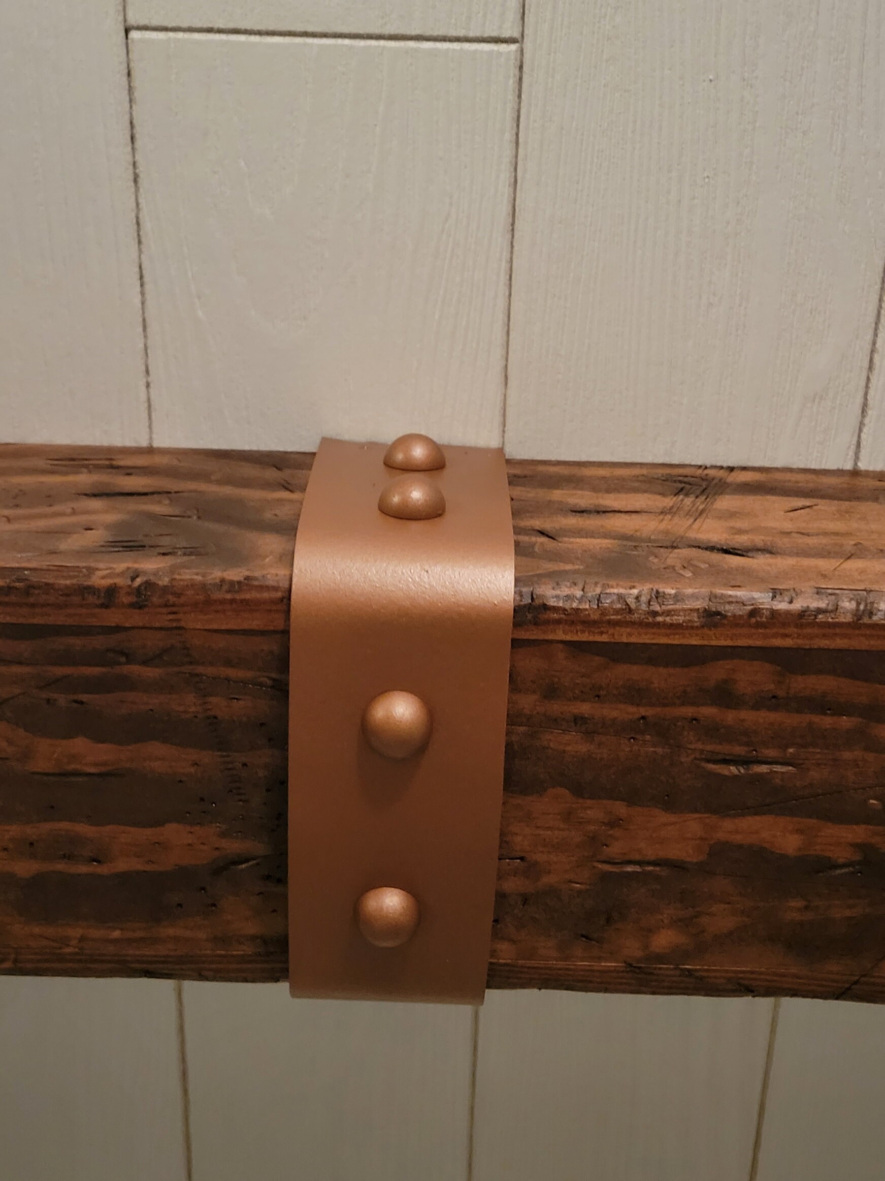 3 Inch Faux HAMMERED COPPER Ceiling Beam Brackets With Artificial ...