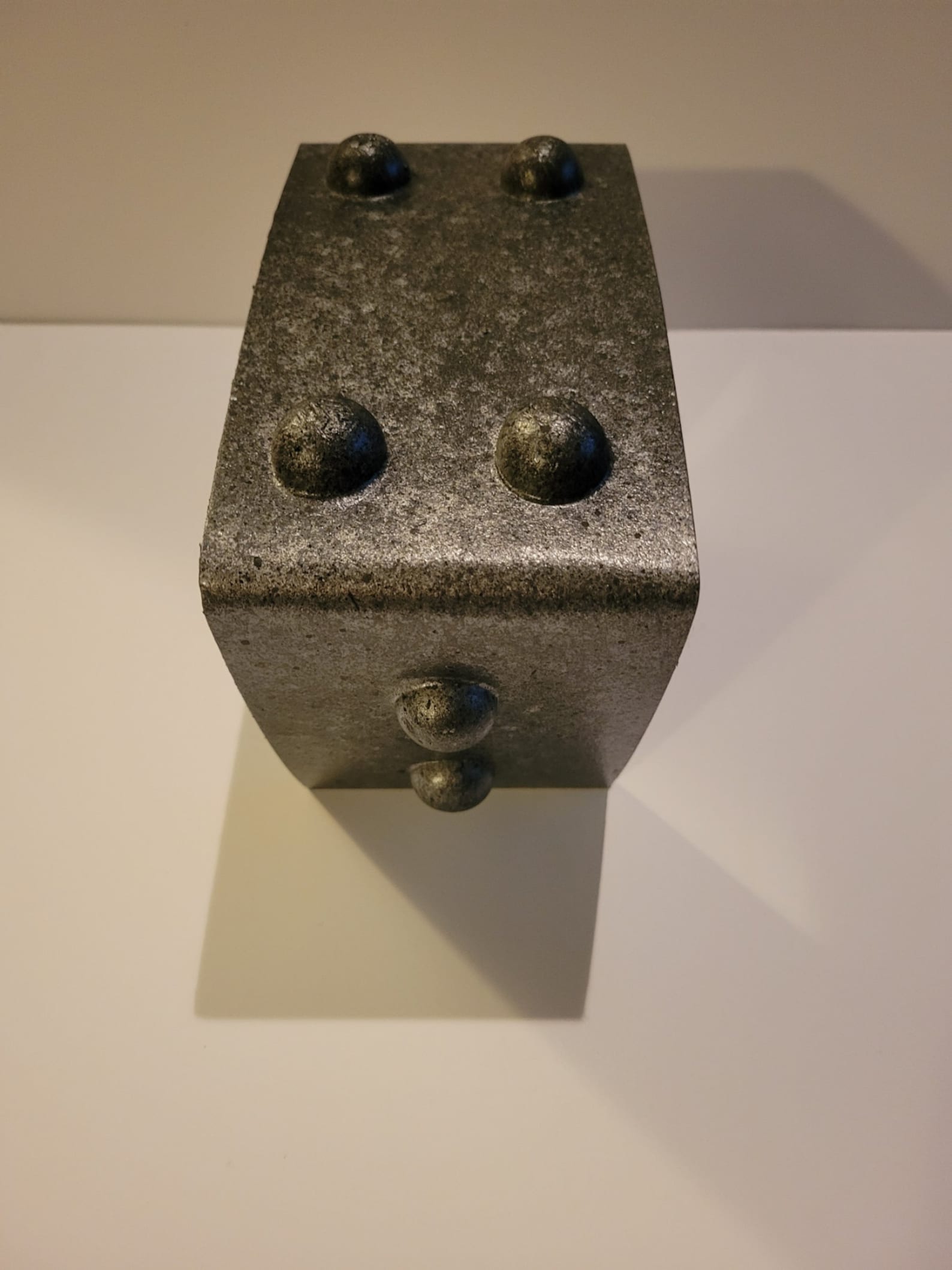 4 In. Faux TEXTURED CAST IRON Ceiling Beam Bracket With Artificial ...