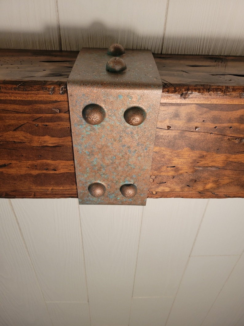 4 In. Faux AGED COPPER PATINA With Artificial Carriage Bolts - Etsy