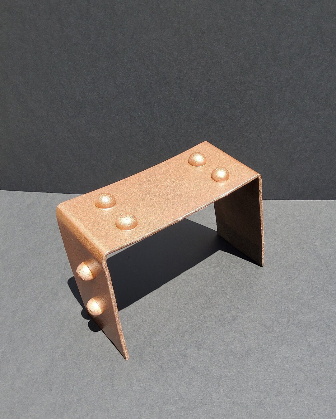 4 Inch Faux HAMMERED COPPER Ceiling Beam Brackets With Artificial ...