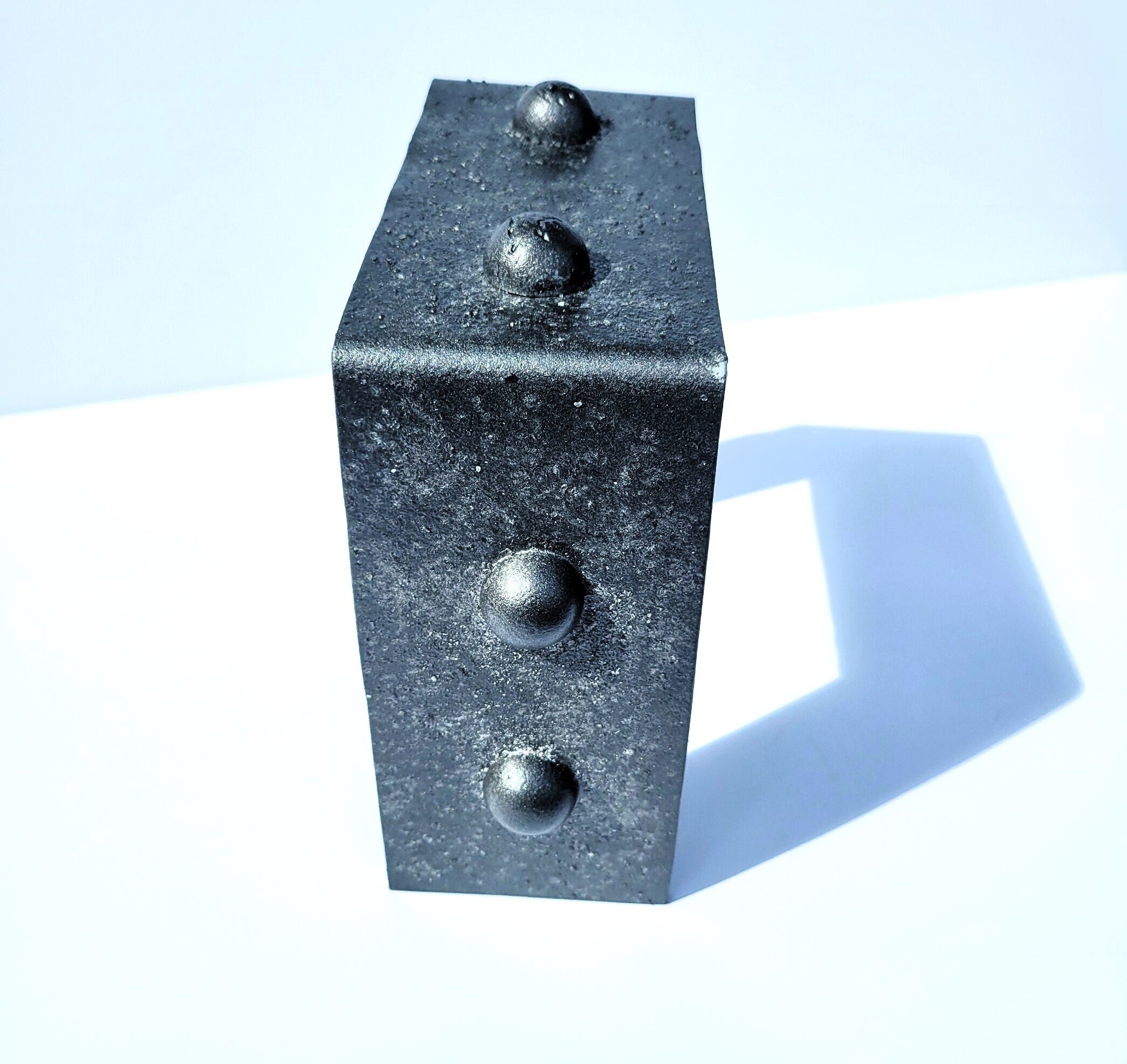 3 Inch Faux TEXTURED CAST IRON Ceiling Beam Brackets With Artificial ...