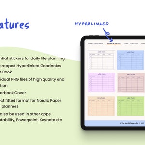 Essential Digital Widgets Sticker Set - Colorful Digital Sticker Book ...