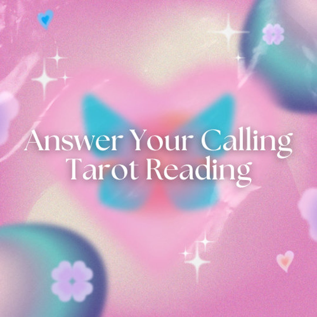 Answer Your Calling Tarot Reading, Same Hour Psychic Tarot Reading - Etsy