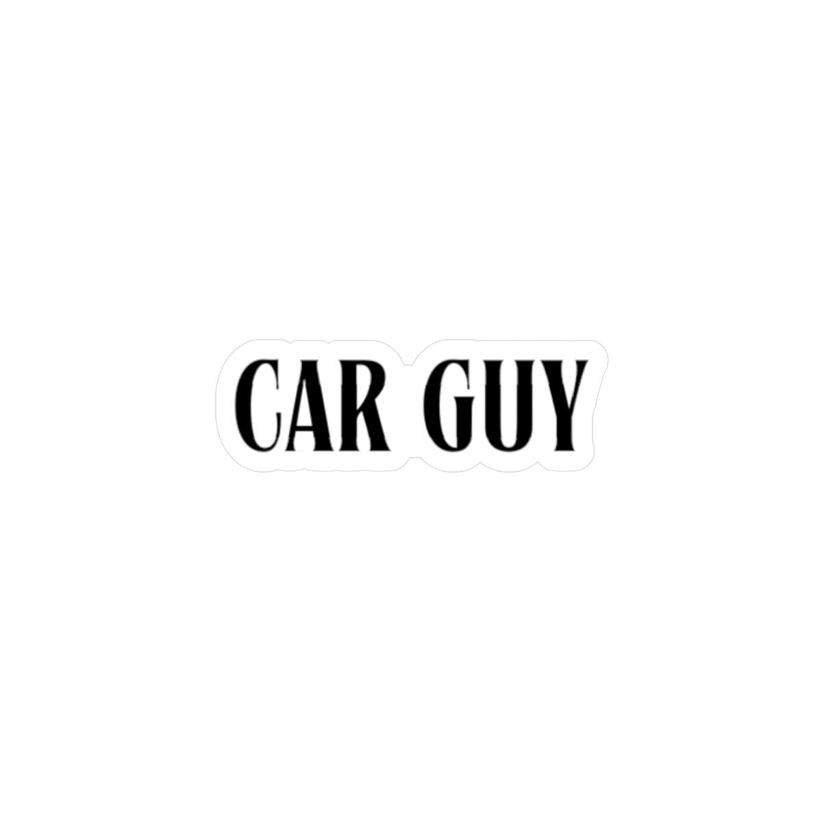 Car Guy Sticker Car Enthusiast Sticker Car Lover Sticker Automotive ...