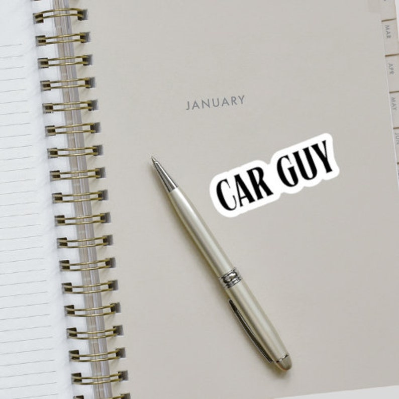 Car Guy Sticker Car Enthusiast Sticker Car Lover Sticker Automotive ...