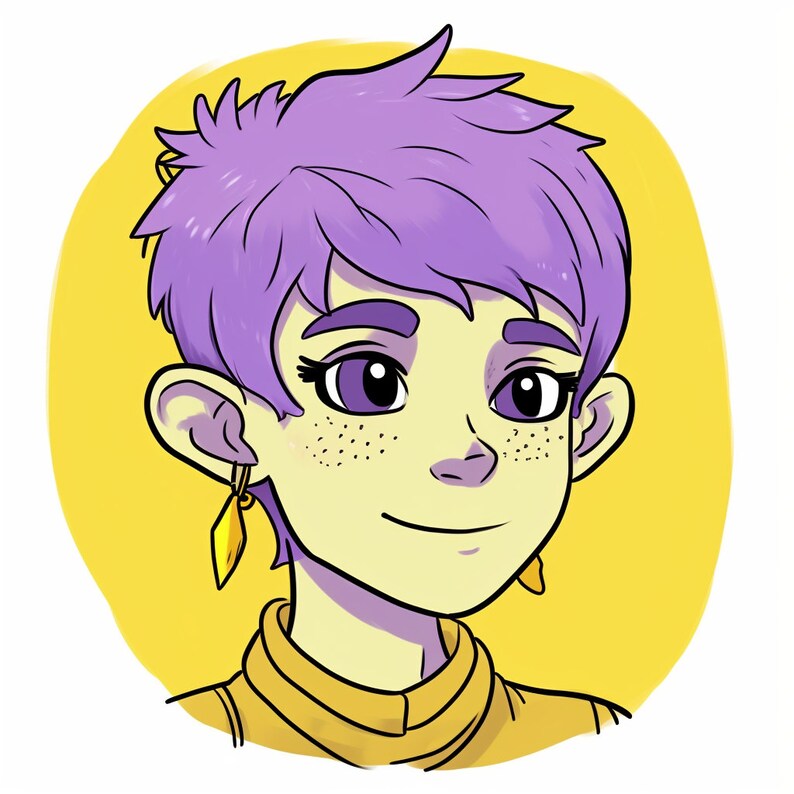 Enby Themed Pfp 1 Dollar Sale - Etsy