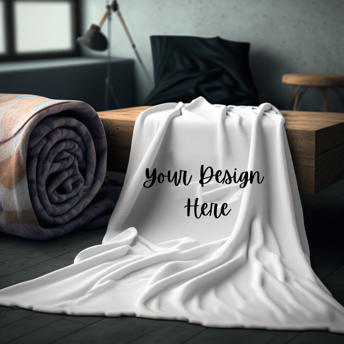 Blanket Mockup Bundle Png, Mockup Png, Blanket Png, White Blanket Mock ...