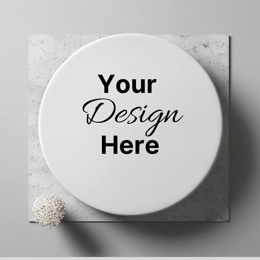 Cake Mockup Bundle, Cake Topper Mockup, Wedding Cake Mockup, Top View ...