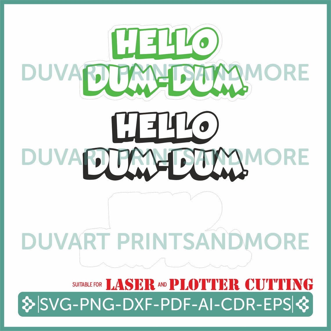 Great Gazoo Vector, Bundle, Clipart, Layered Digital File, Cricut ...