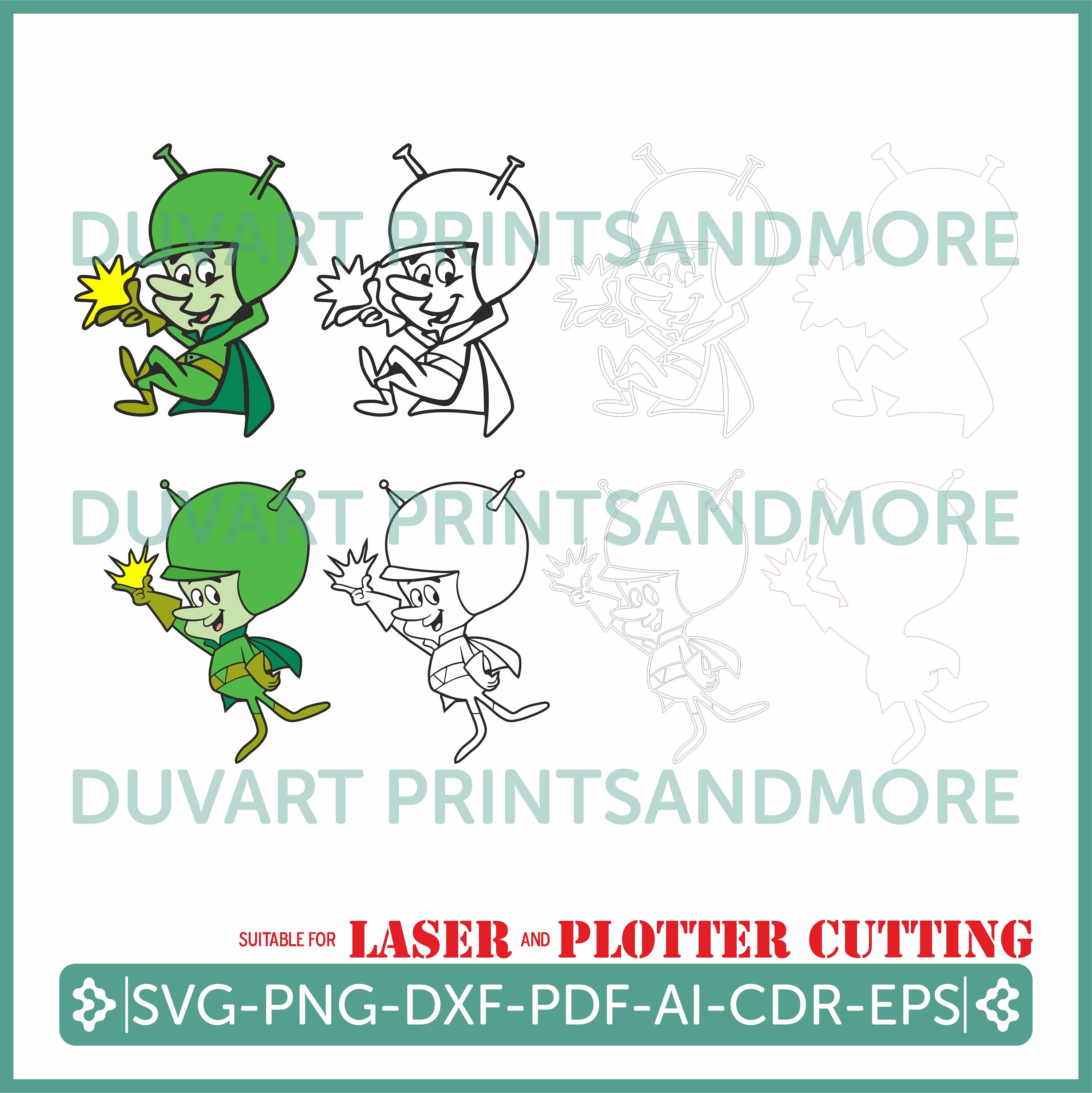 Great Gazoo Vector, Bundle, Clipart, Layered Digital File, Cricut ...