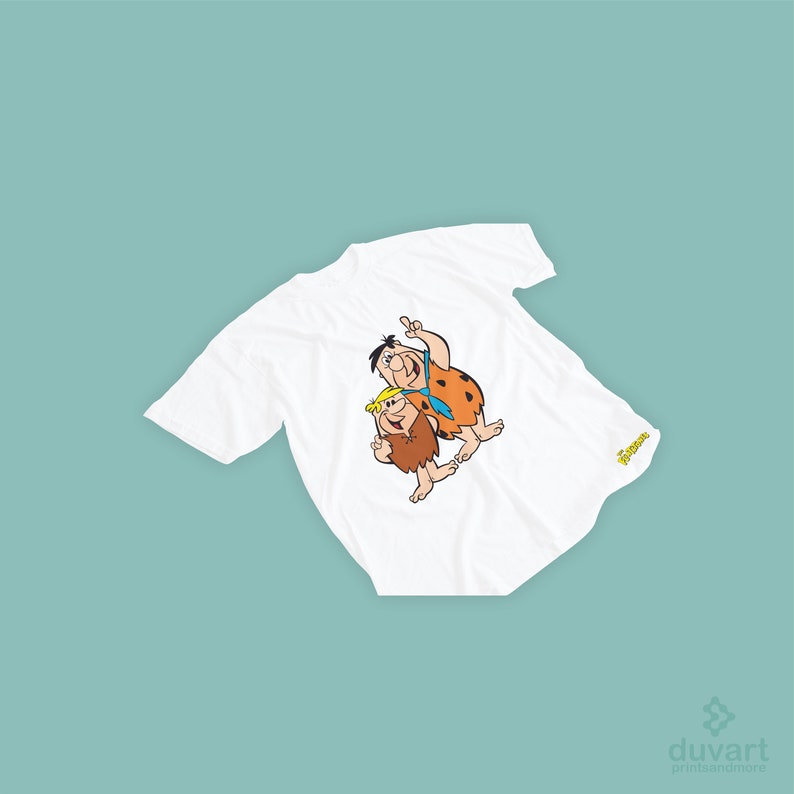 Flintstones Fred and Barney Vector, Bundle, Clipart, Layered Digital ...