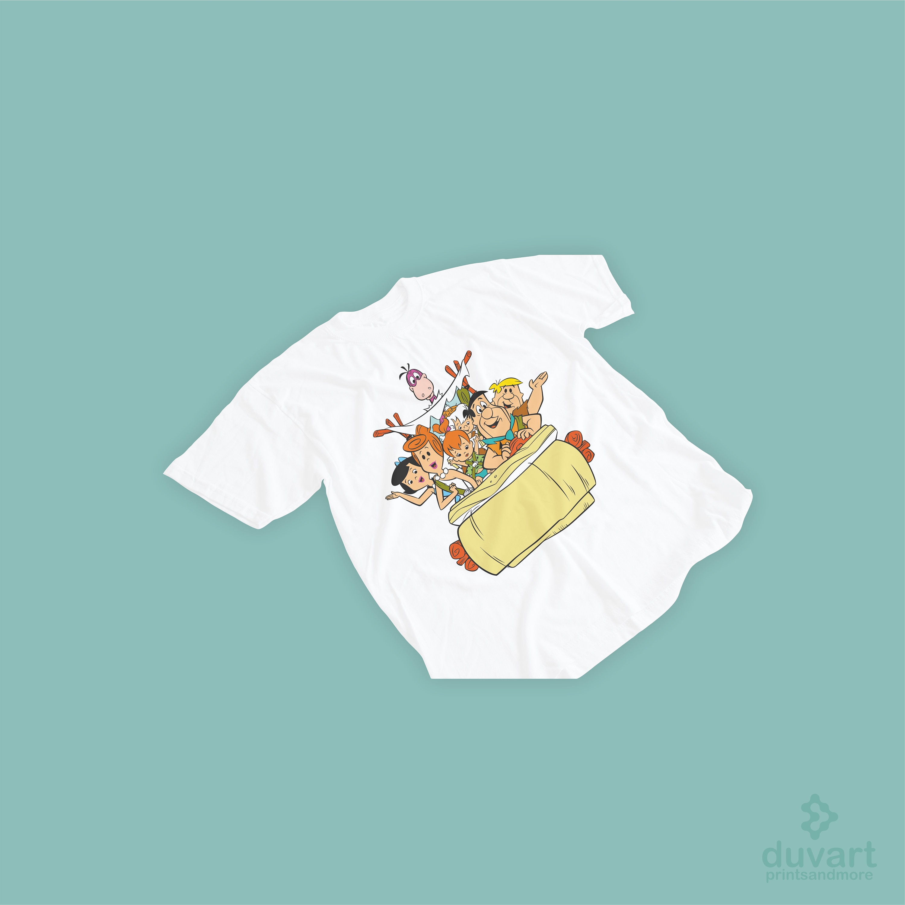 Flintstones Flintmobile Vector, Bundle, Clipart, Layered Digital File ...